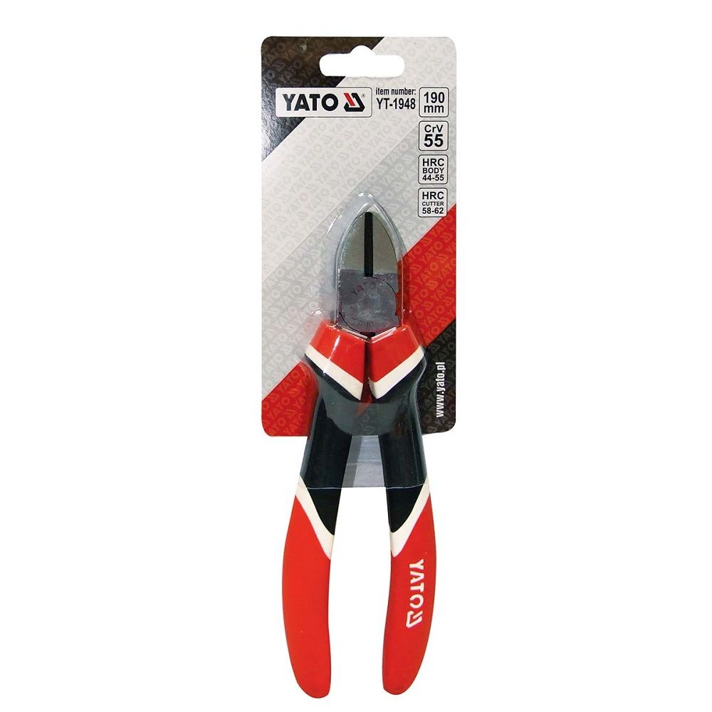 Yato Diagonal Side Cutting Pliers 190mm | Shop Today. Get it Tomorrow ...