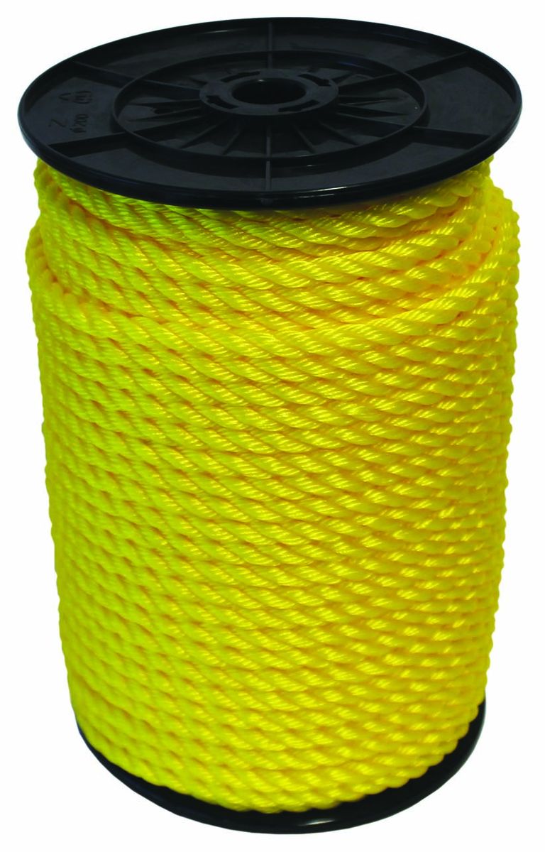 Polyurethane Anchor Rope - 10mm x 100 Meter Roll - Yellow | Shop Today ...