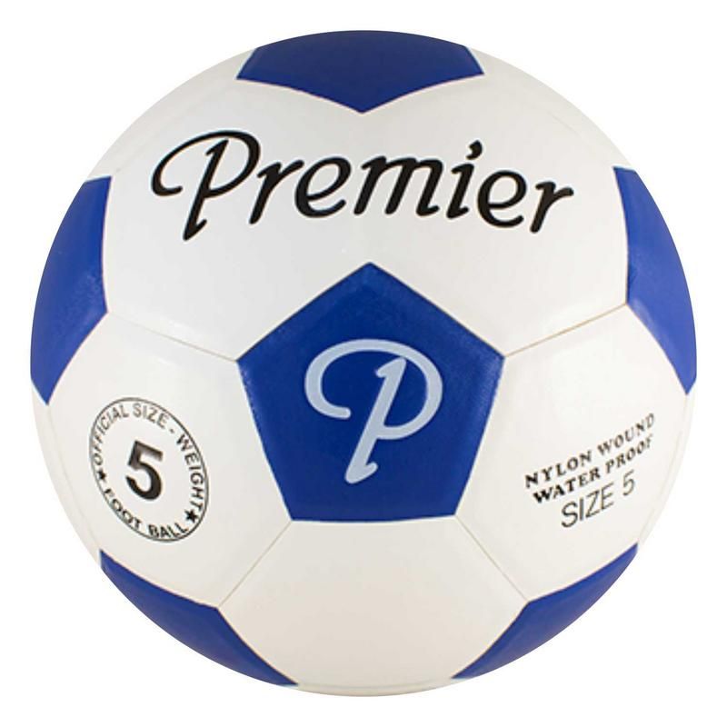 Premier Classic Moulded Soccer Ball Size 5 Blue/White | Shop Today. Get ...