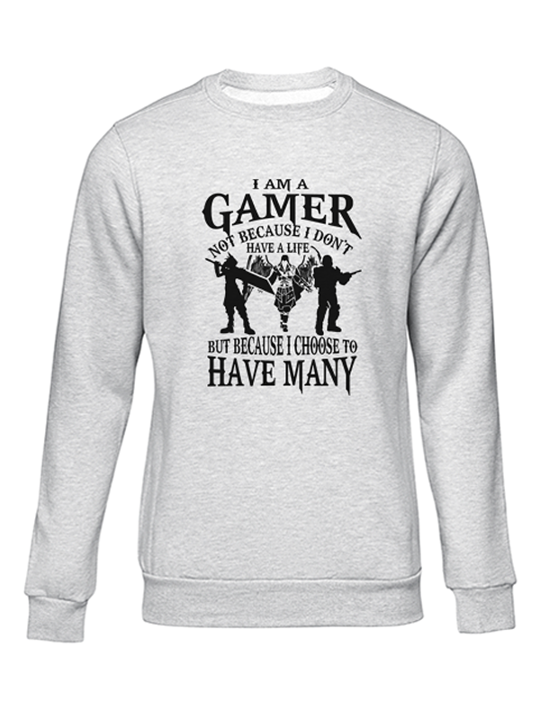 JuiceBubble I Am A Gamer Sweater -Grey | Buy Online in South Africa ...