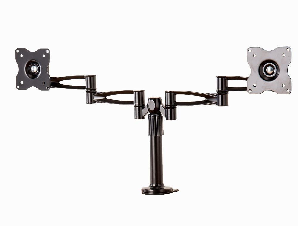 Mountright Dual Computer Monitor/TV Table-top Mount - 5 Year Warranty ...