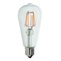6 Watt ST64 LED Fillament Bulb in Warm White | Buy Online in South ...