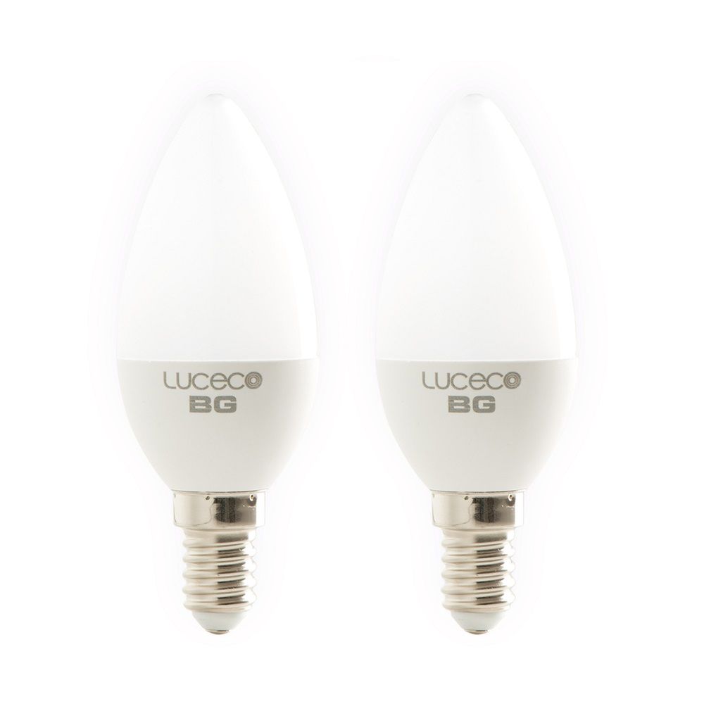 Luceco 2 Pack Led Candle Warm White Non Dimm Lamp | Shop Today. Get it ...