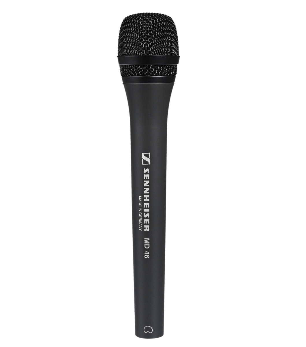 Sennheiser MD 46 Dynamic Cardioid Reporters Microphone | Shop Today ...