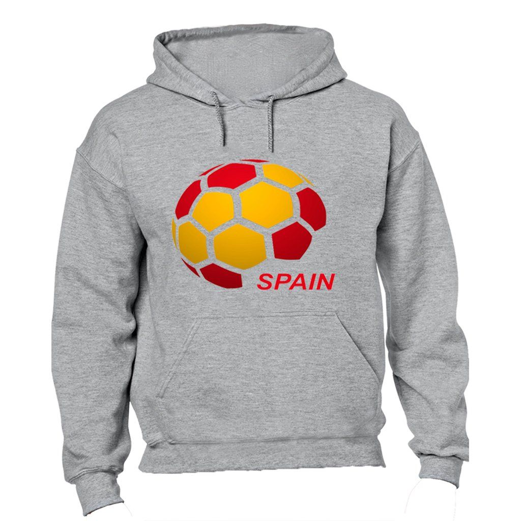 Spain - Soccer Ball - Mens - Hoodie - Grey | Shop Today. Get it ...