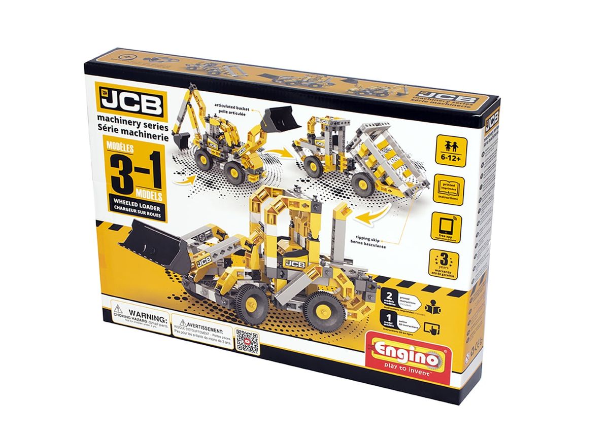 Engino JCB Construction Wheeled Loader Building Kit | Buy Online in ...