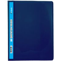 Butterfly Quotation Folders Pvc 180 - A4 - Blue (Pack Of 5) | Buy ...