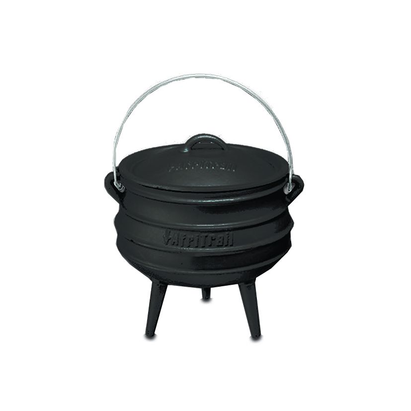 AfriTrail Cast Iron Potjie Pot Size No 1/4 | Shop Today. Get it ...