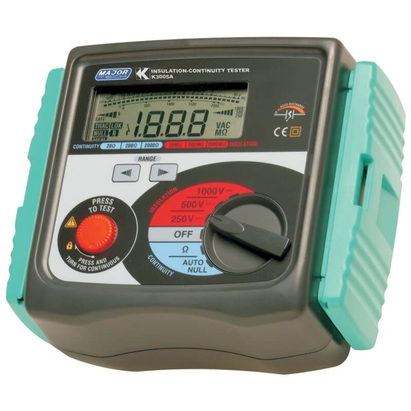 Major Tech Digital Insulation Tester (K3005) Kyoritsu | Shop Today. Get ...