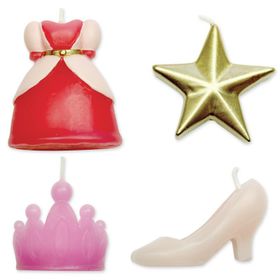 Princess Candles Set of 4 | Shop Today. Get it Tomorrow! | takealot.com