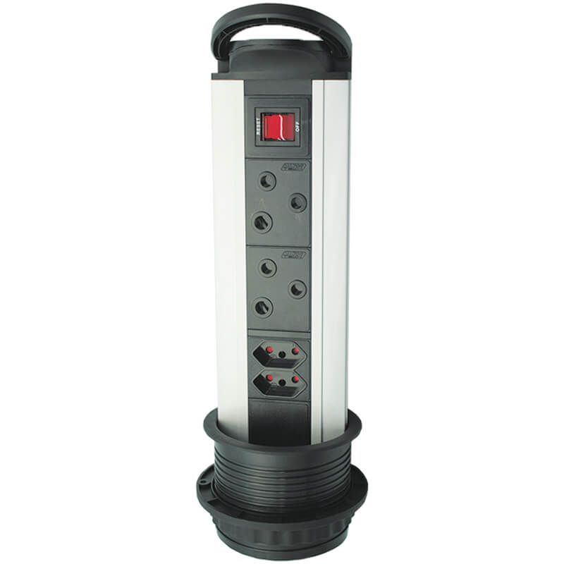 Multi-Plug Pull-Up Power Tower, 2x2 & 2x3 | Shop Today. Get it Tomorrow ...