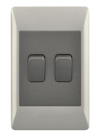 2 Lever 1 Way Light Switch for 2 X 4 Electrical Box | Shop Today. Get ...