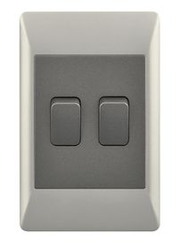 2 Lever 2 Way Light Switch for 2 X 4 Electrical Box | Shop Today. Get ...