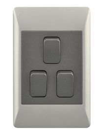 3 Lever 2 Way Light Switch for 2 X 4 Electrical Box | Shop Today. Get ...