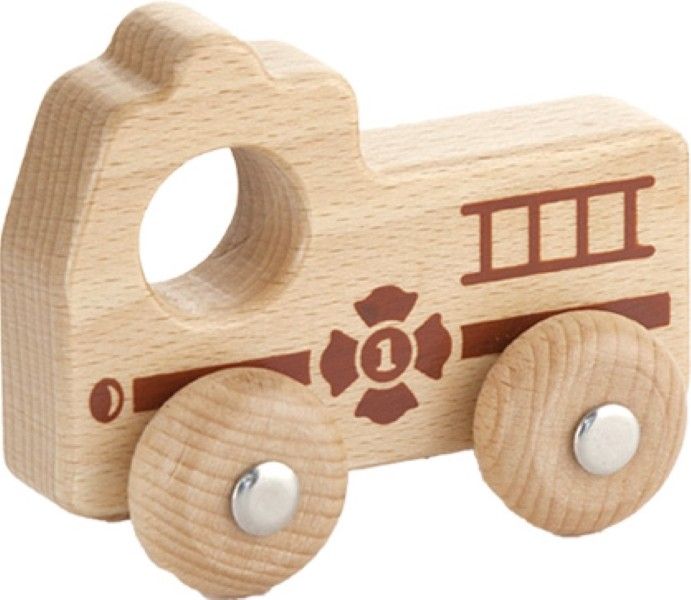 Brite Idea Wooden Fire Truck | Shop Today. Get it Tomorrow! | takealot.com
