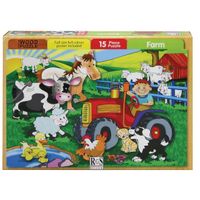 RGS Group Farm Wooden Puzzle - 15 Piece | Buy Online in South Africa ...