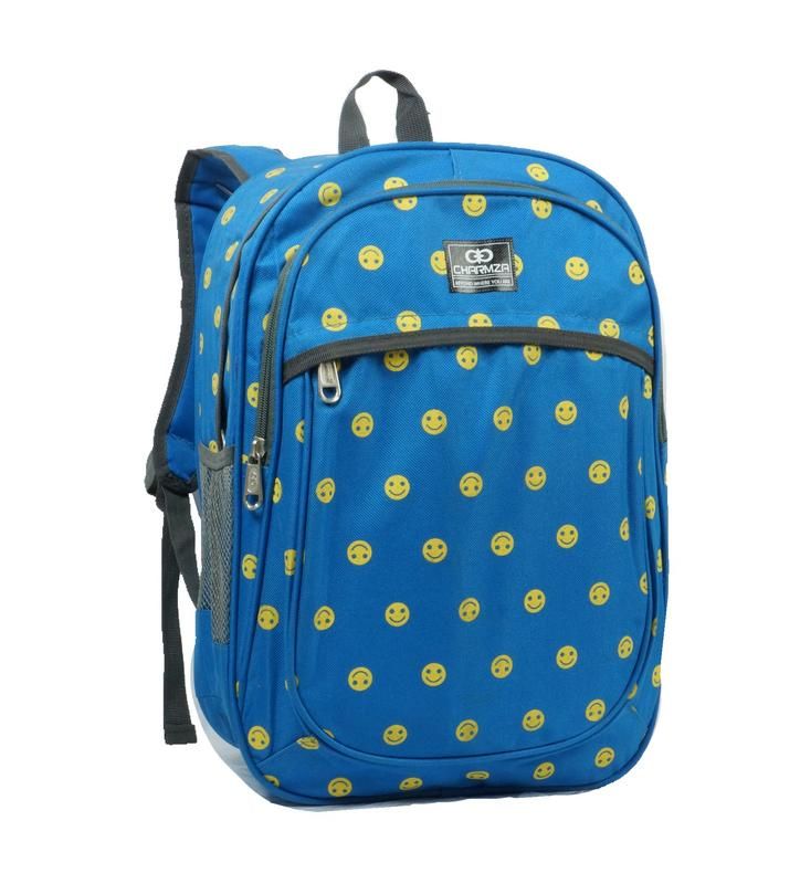 Emoji School Backpack Smile 20L - Royal Blue | Shop Today. Get it ...