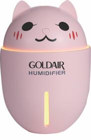 Goldair Mini Humidifier with USB Fan and Light - Pink | Shop Today. Get ...