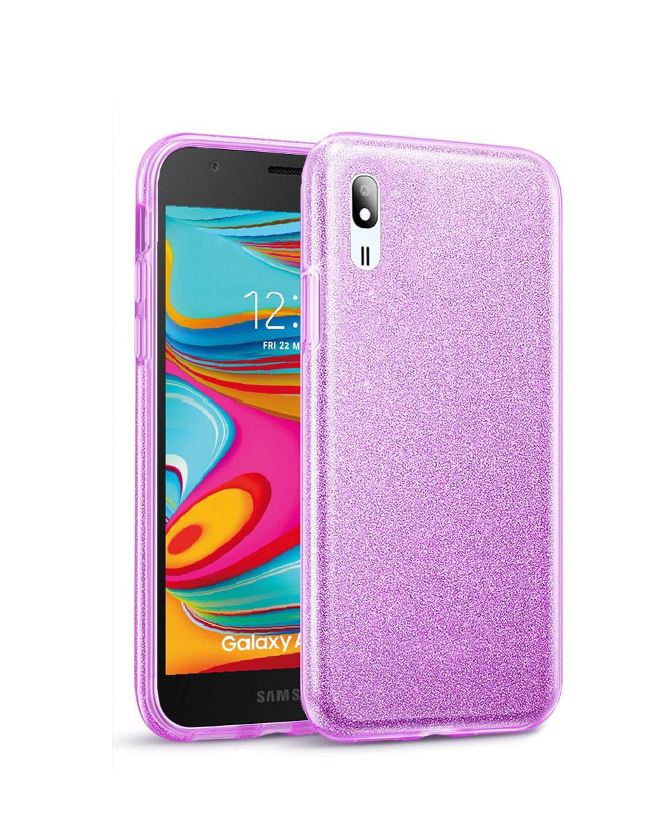 Tekron Glitter Sparkle Protective Case For Samsung Galaxy A2 Core ...