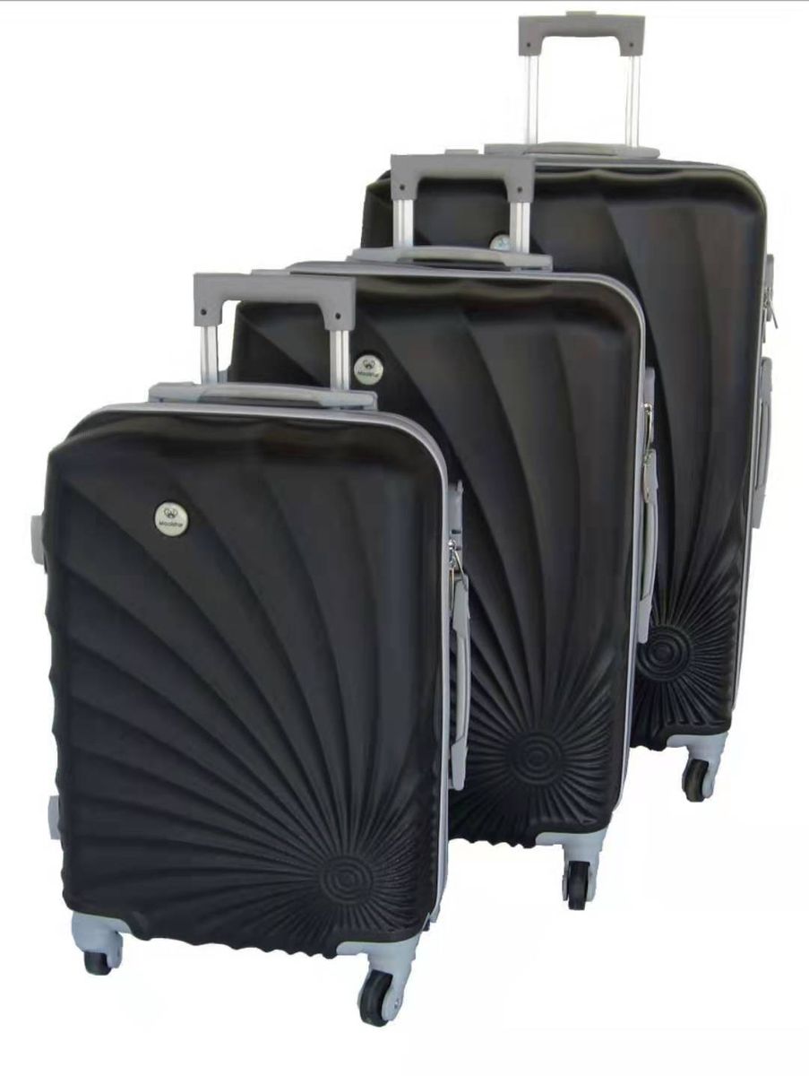 Mooistar 3 Piece Spiral Travel Luggage Bag Set | Shop Today. Get it ...