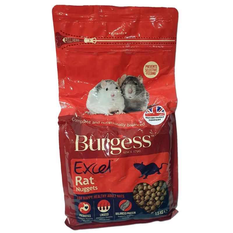 Burgess Excel Rat Nuggets - 1.5kg | Shop Today. Get it Tomorrow ...