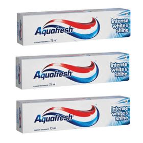 Aquafresh - Intense White And Shine Toothpaste (3 x 75ml) | Shop Today ...