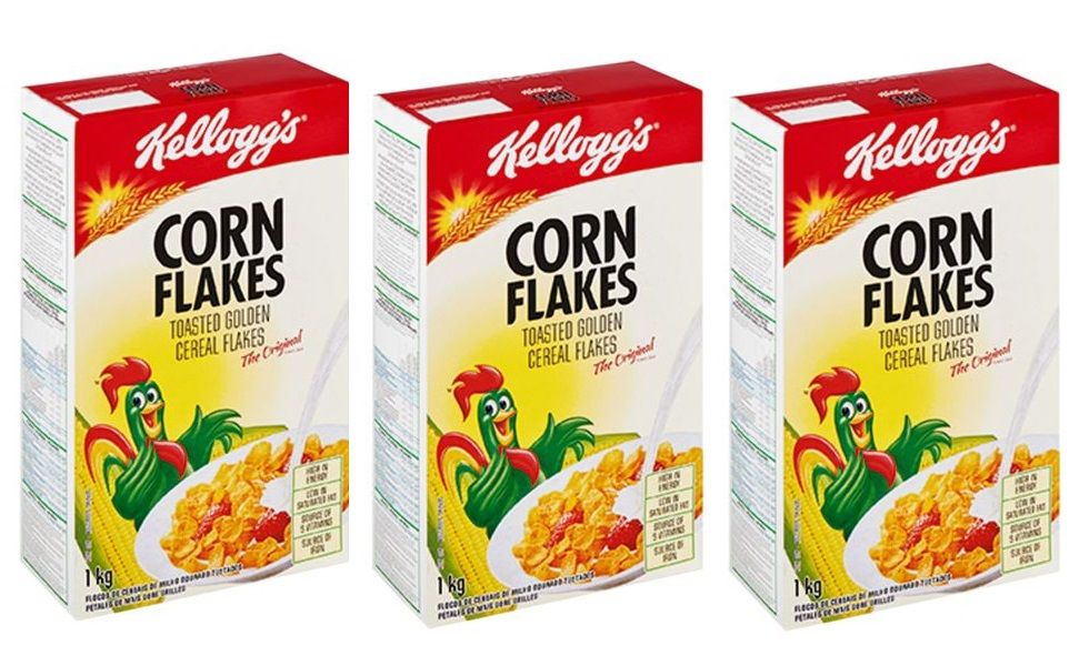 Kellogg's - Corn Flakes Cereal (3 x 1kg) | Shop Today. Get it Tomorrow ...