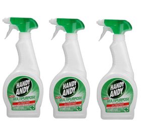 Handy Andy - Multipurpose Antibacterial Spray - 3 x 500ml | Shop Today ...