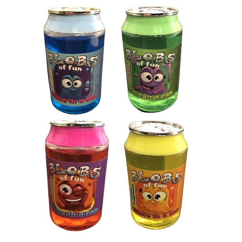 Bulk Pack 12 x Blobs of Fun Fruity Fragrance Novelty Slime Assorted 9cm ...