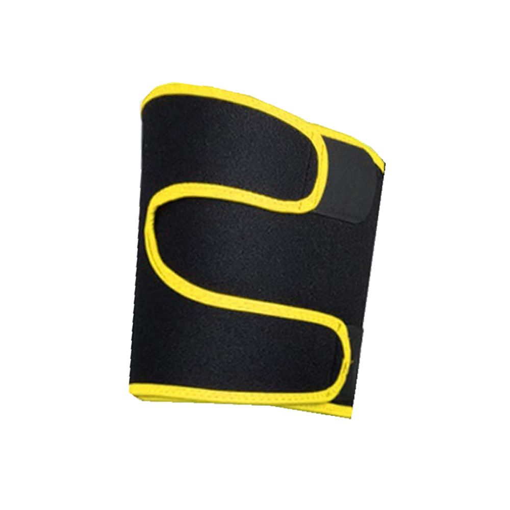 1 Piece Sports Leg Sleeve Support Brace Knee Pad Thigh Protect-Yellow ...