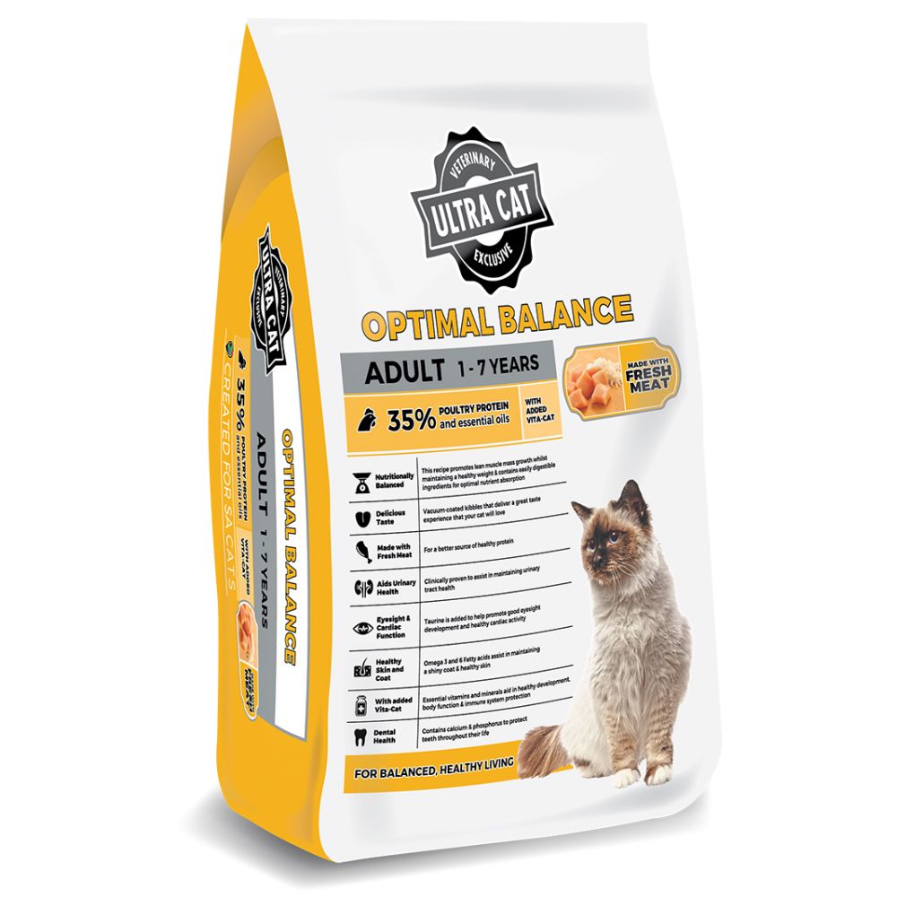 Ultra Cat Optimal Balance Adult 4kg | Shop Today. Get it Tomorrow ...