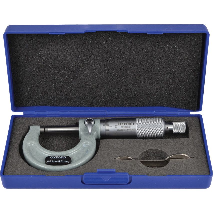 Oxford 0 25mm External Micrometer Shop Today Get It Tomorrow
