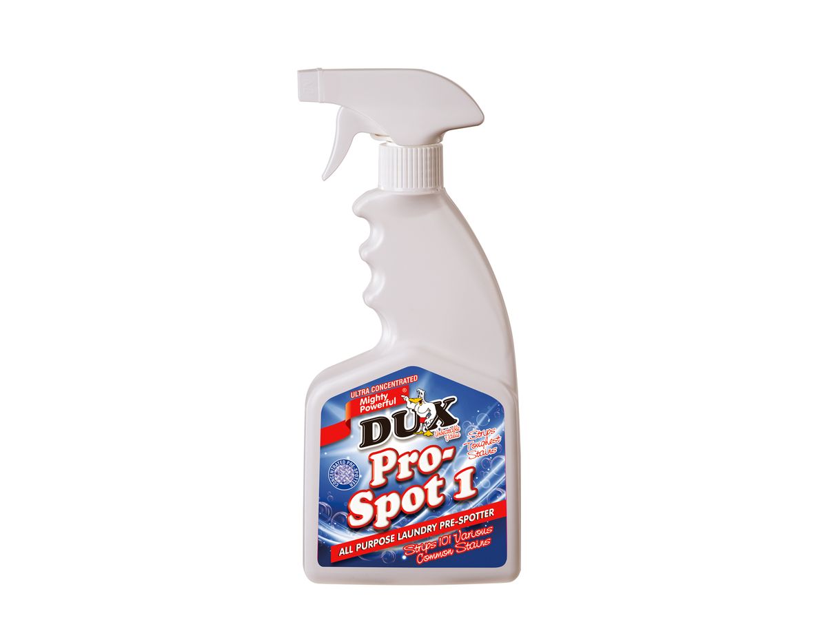 Dux pro Spot 1 - All Purpose laundry Pre Spotter - 12 x 500 ml | Shop Today. Get it Tomorrow ...