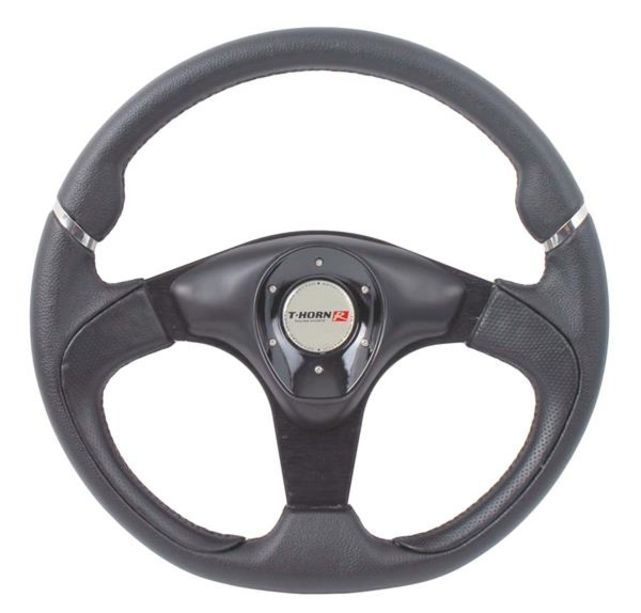 350mm PVC Steering Wheel Black | Shop Today. Get it Tomorrow ...