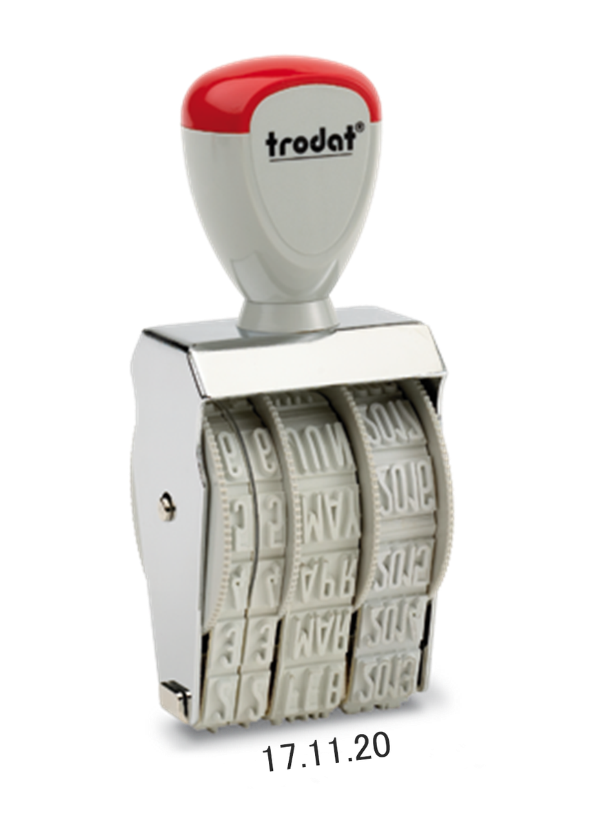 Trodat Classic Stamp With Steel Border 1004-Date Size 3mm Black | Shop Today. Get it Tomorrow ...