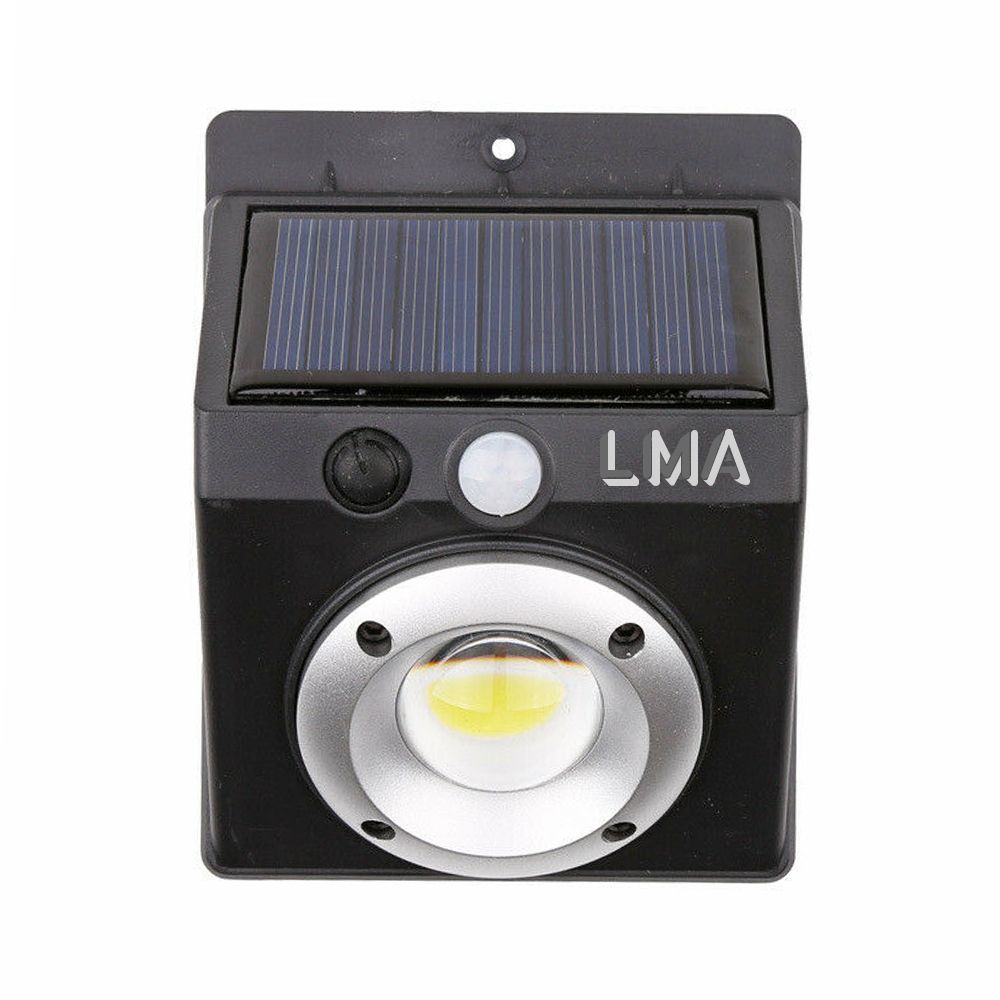 LMA- COB LED Motion Sensor Solar Powered LED Wall Light (Single Lights) | Shop Today. Get it ...