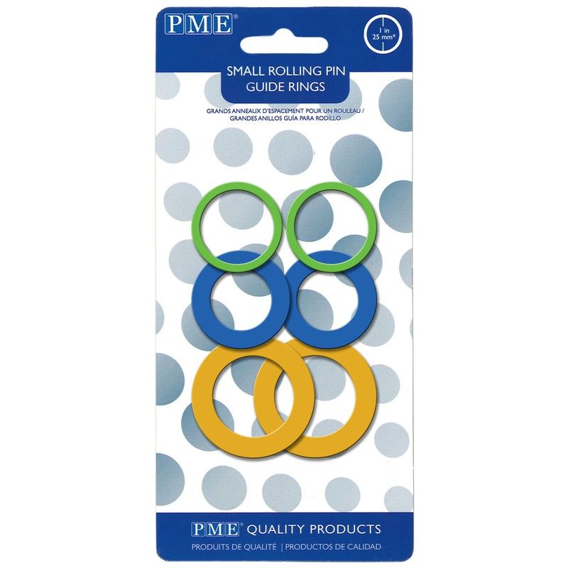 PME - Rolling Pin Guide Rings (Silicone) | Shop Today. Get it Tomorrow ...