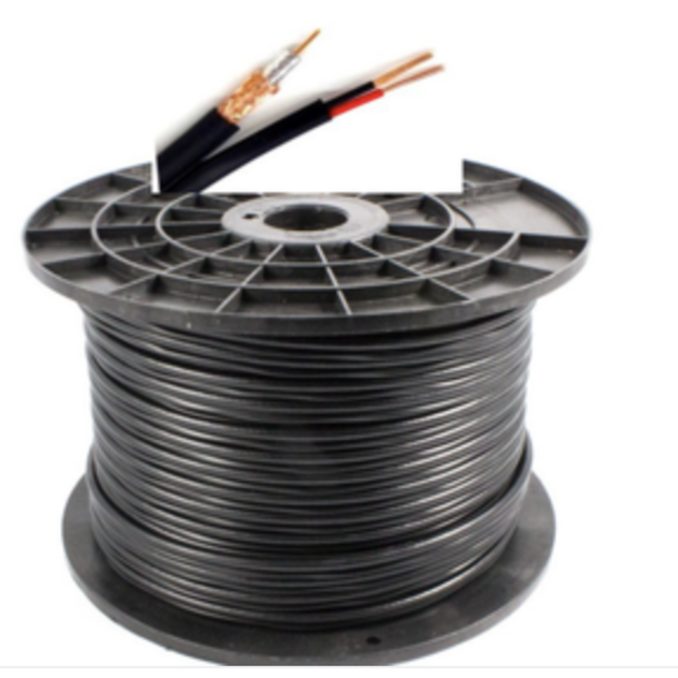 RG59 Coaxil Power Cable High Quality 100m Roll | Shop Today. Get it ...