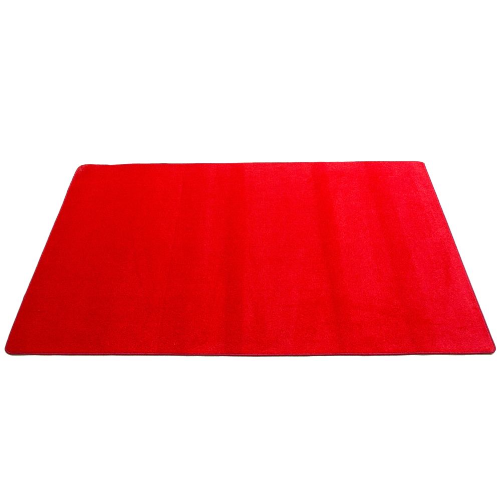 Greenbean Red Solid Carpet: Rectangle Small | Shop Today. Get it ...