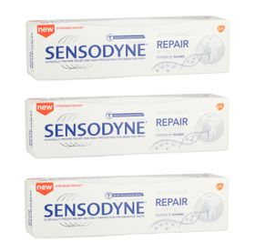 Sensodyne - Repair & Protect with Novamin Toothpaste - Whitening (3 x ...