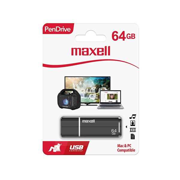 Maxell 64GB USB Flash Drive - Black | Shop Today. Get it Tomorrow ...