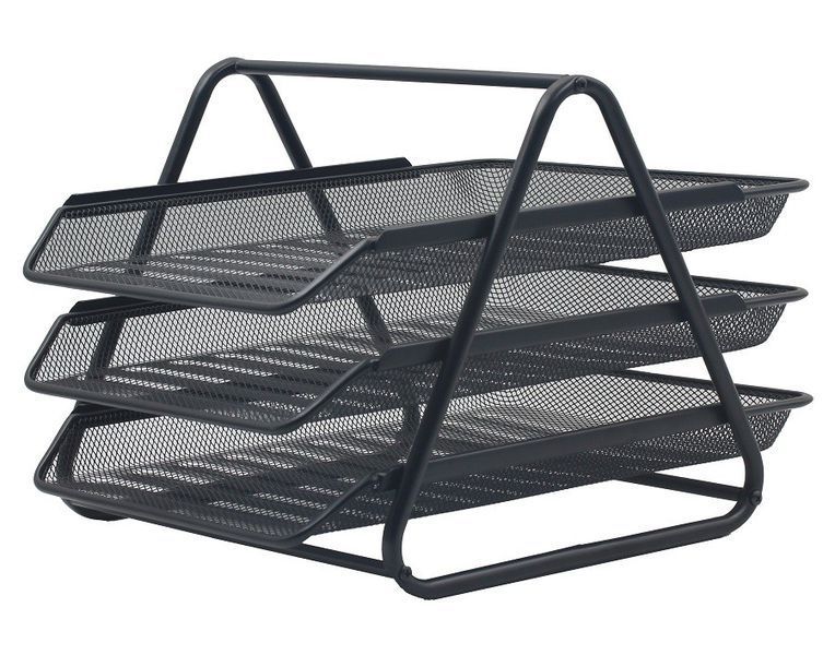 Fervour 3 Tier Metal Mesh Document Tray | Shop Today. Get it Tomorrow ...