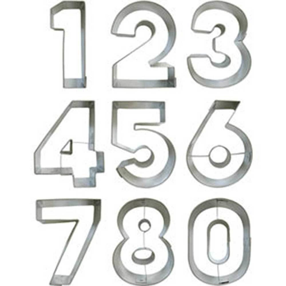 Numerical Cookie Cutter Set - 9 Piece | Shop Today. Get it Tomorrow ...